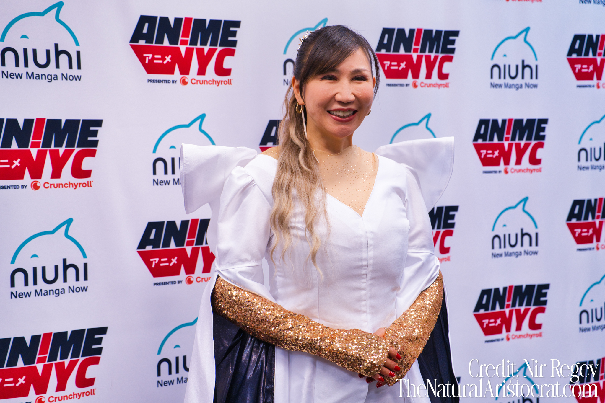 Photos: Evangelion singer Yoko Takahashi at Anime NYC 2025 - Nir Regev ...