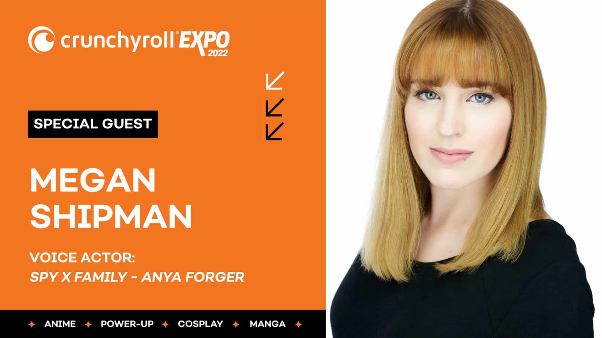 Natalie Van Sistine, voice of Yor Forger, attending Crunchyroll Expo